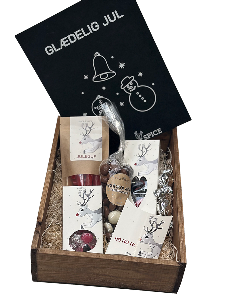 Glædelig jul i trææske – Interpresent